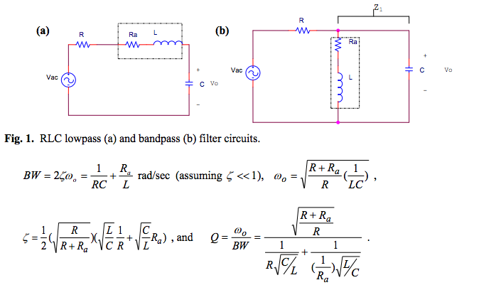 Solved Prelab Work The particular RLC circuits that you will | Chegg.com