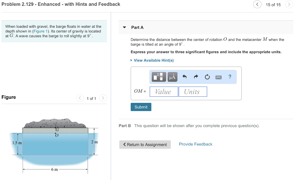Solved Problem 2.129 Enhanced - with Hints and Feedback く | Chegg.com