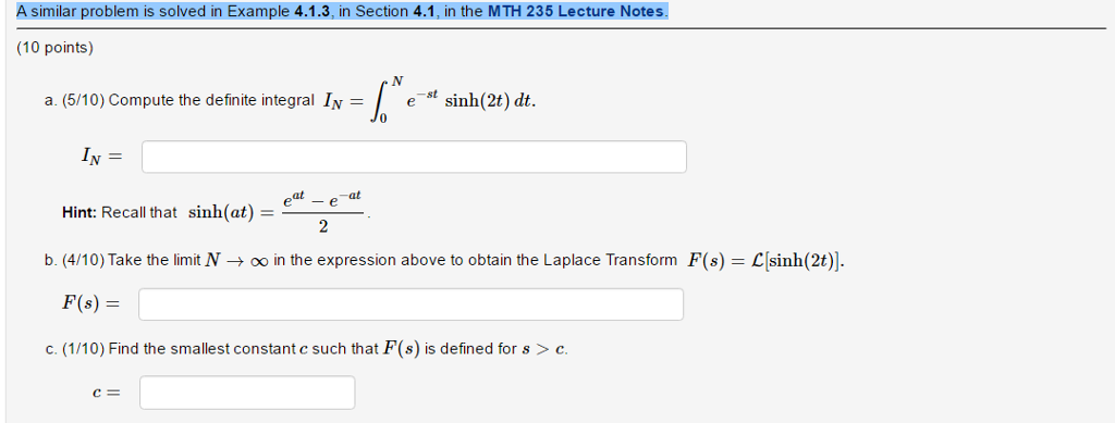Solved A similar problem is solved in Example 4.1.3 in | Chegg.com Solved A similar problem is solved in Example 4.1.3 in | Chegg.com