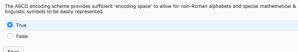 Solved The ASCII encoding scheme provides sufficient | Chegg.com