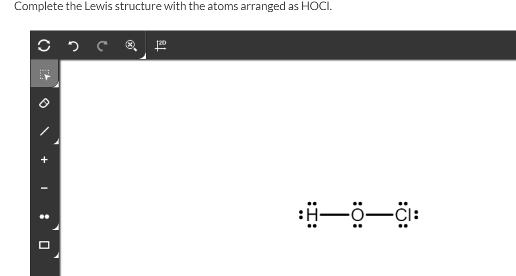 Hocl Vs Hclo Lewis Structure
