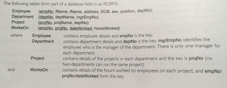 Solved Formulate The Following Query In Relational