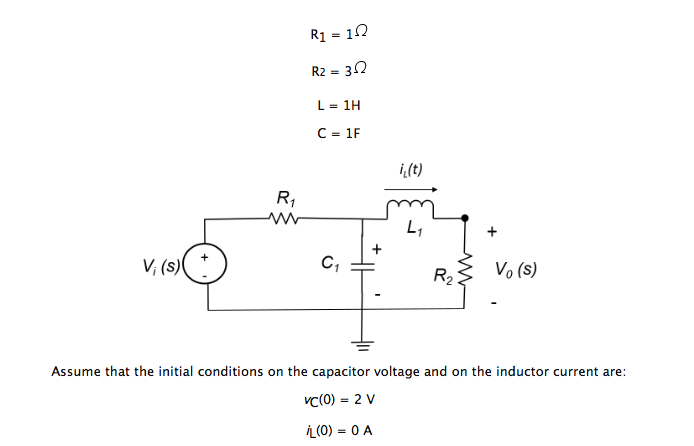 Solved Which expression below gives the transfer function | Chegg.com