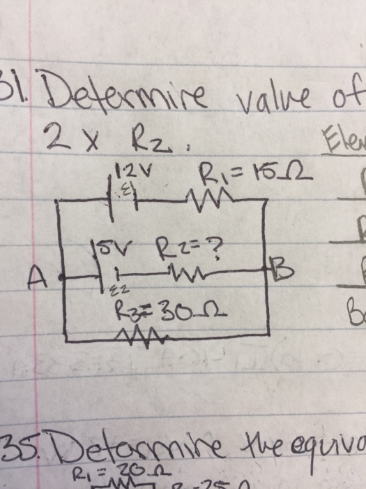 Solved Determine the value of R2, so that the current | Chegg.com