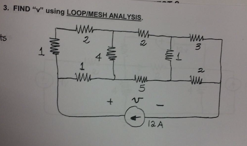 Solved 1. WRITE but DO NOT SOLVE the set of NODAL EQUATIONS | Chegg.com