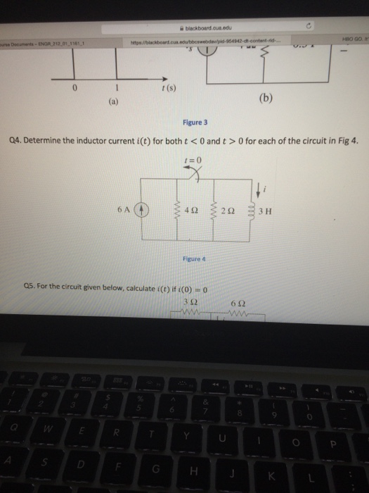 Solved Determine the inductor current i(t) for both t
