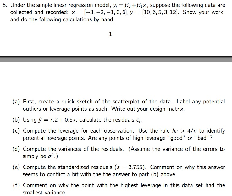Under the simple linear regression model, yi = beta 0 | Chegg.com