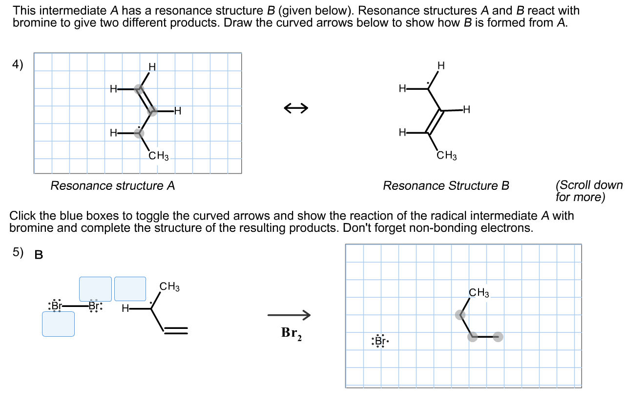 Complete the mechanism and the products for the | Chegg.com