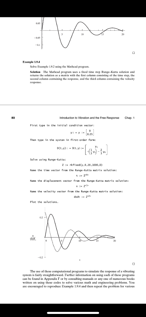 Solved Example 1.9.3 Solve Example 1.9.2 usin g the | Chegg.com
