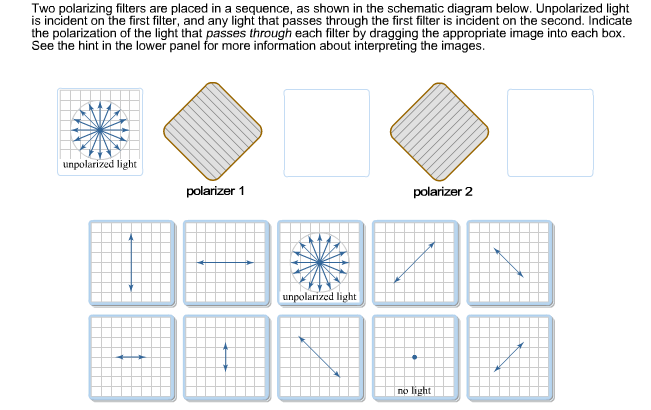 Solved Two polarizing filters are placed in a sequence, as | Chegg.com