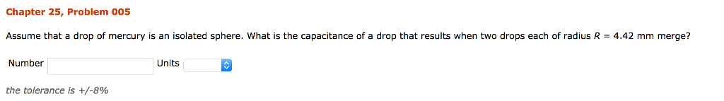 Solved Assume that a drop of mercury is an isolated sphere. | Chegg.com