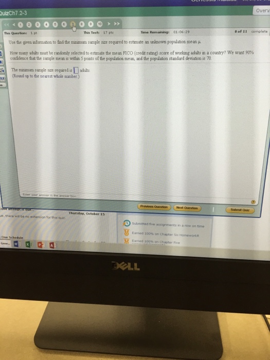Solved Use the given information to find the minimum sample | Chegg.com