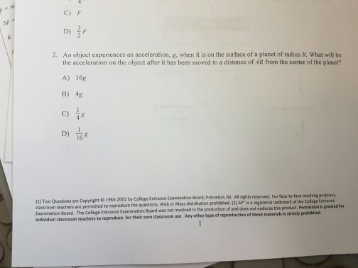 Solved ID: A Name: dun Period: and AP Physics 1: Circular | Chegg.com