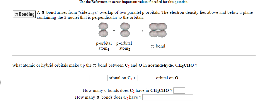 Solved A pi bond arises from "sideways" overlap of two | Chegg.com