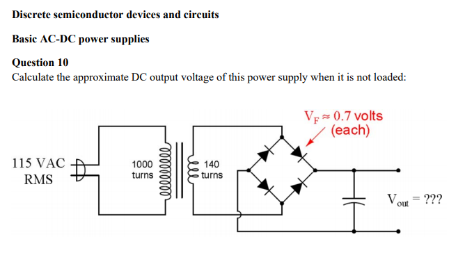 Solved Discrete semiconductor devices and circuits Basic | Chegg.com