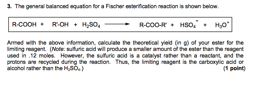 Solved ester: ethyl butanoate; Carboxylic acid name: | Chegg.com