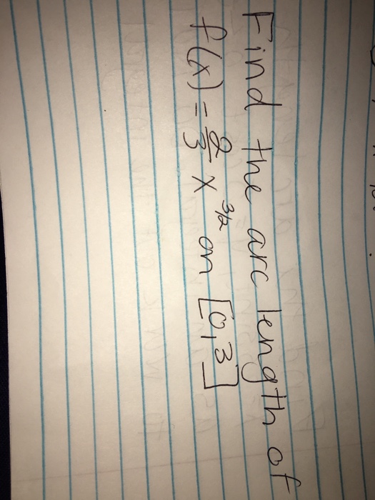 Solved Find arc length | Chegg.com