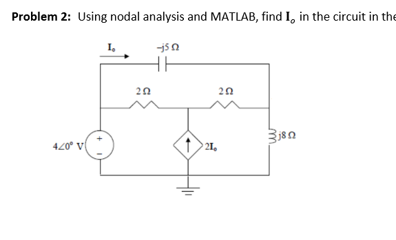 Solved Use nodal analysis, find I out in the circuit using | Chegg.com