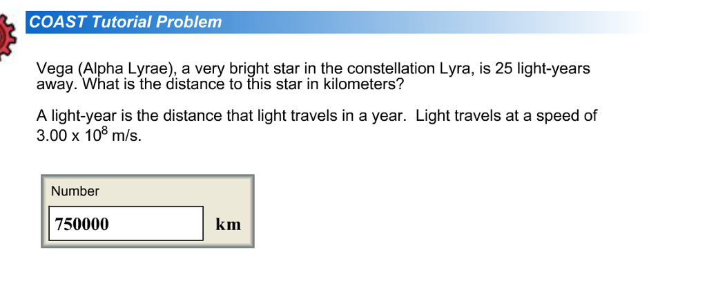 Solved Vega (Alpha Lyrae), a very bright star in the | Chegg.com