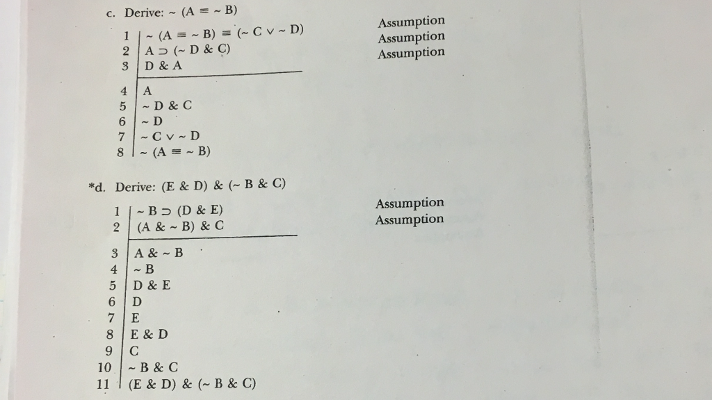 Solved I need help with this symbolic logic question. It | Chegg.com