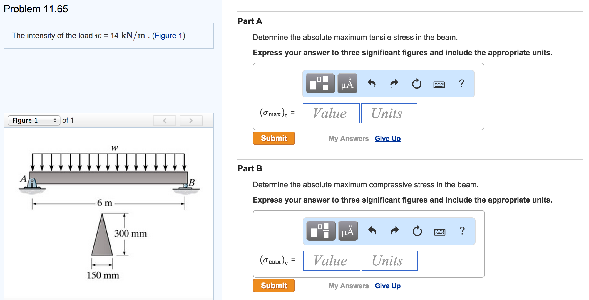Solved Determine the absolute maximum tensile stress and | Chegg.com Solved Determine the absolute maximum tensile stress and | Chegg.com