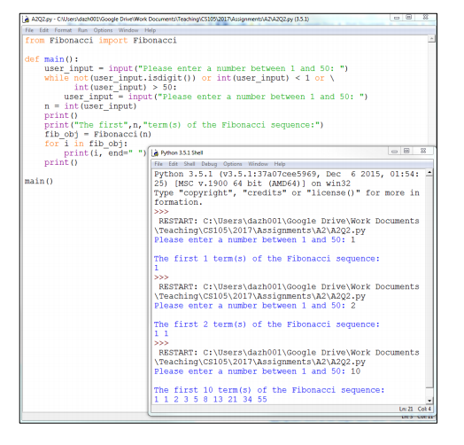 Solved In this exercise you will develop two classes that | Chegg.com