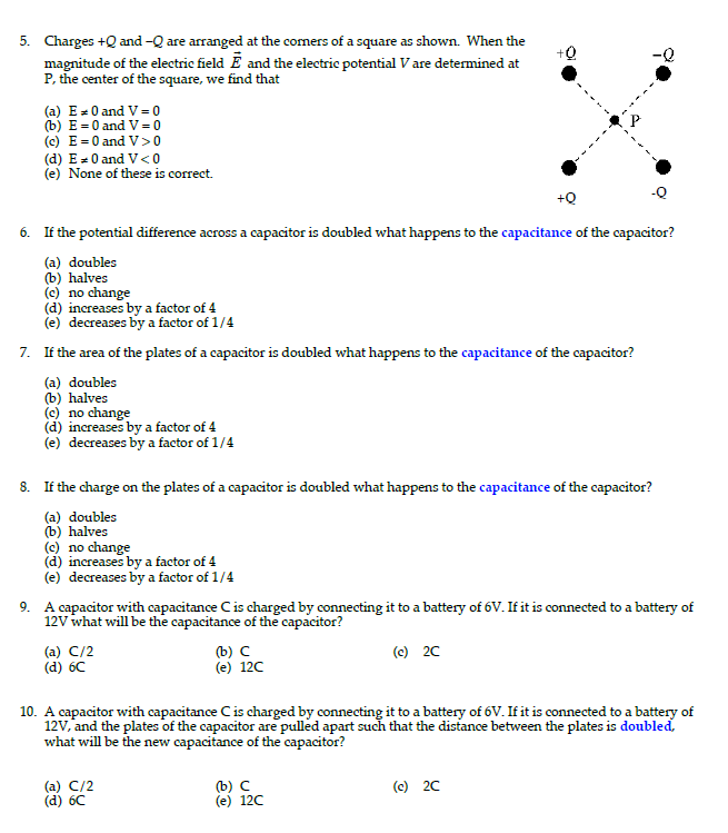 Solved 1. What is the electric potential at P, which is | Chegg.com