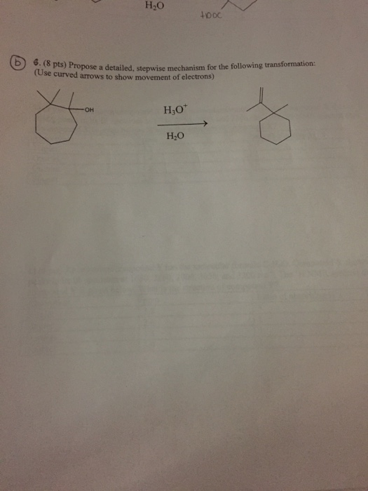 Solved Propose a detailed, stepwise mechanism for the | Chegg.com