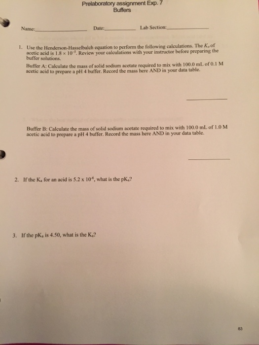 Solved assignment Exp. 7 Buffers Name: Date: Lab Section: 1. | Chegg.com