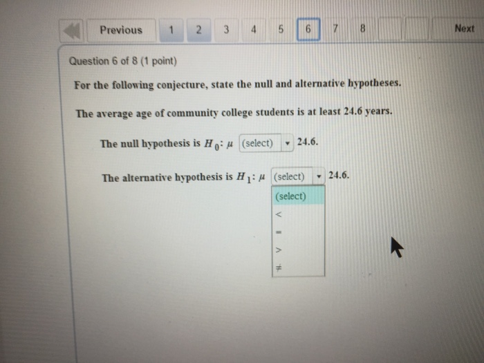 Solved For the following conjecture, state the null and | Chegg.com