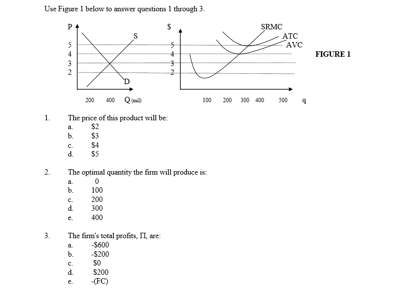 Solved Use Figure 1 below to answer questions 1 through!3 | Chegg.com