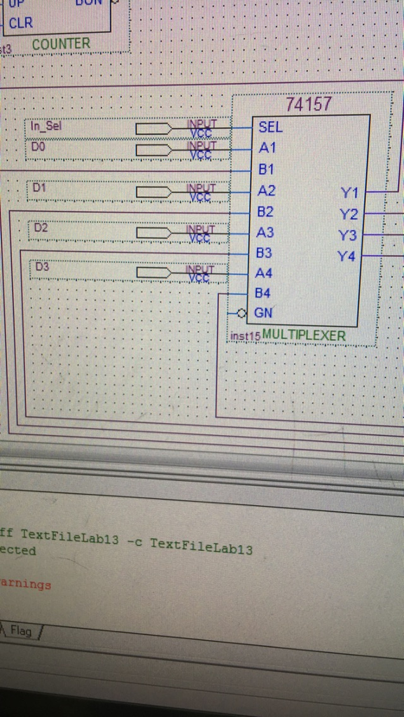 Solved What is the VHDL code for a 4x2:1 Multiplexor shown | Chegg.com