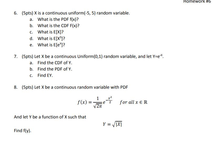 Solved 2. (5pts) Let X be a discrete random variable with | Chegg.com