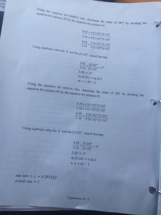 Solved Based on this lab experiment, what are all the | Chegg.com