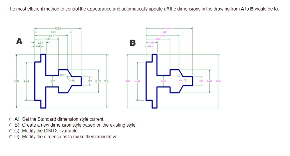 Solved The most efficient method to control the appearance | Chegg.com