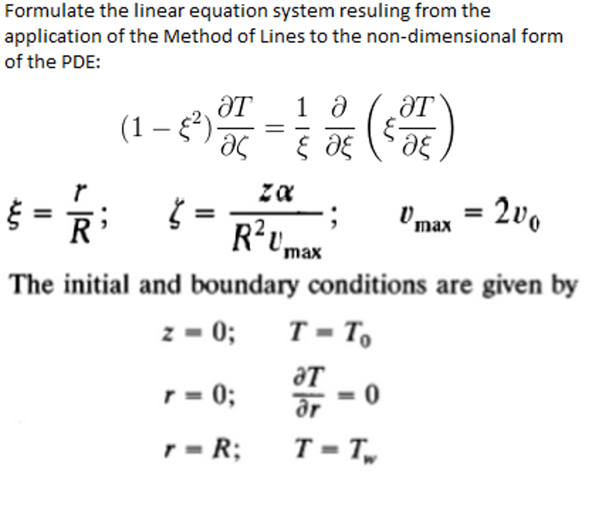 Formulate the linear equation system resulting from | Chegg.com