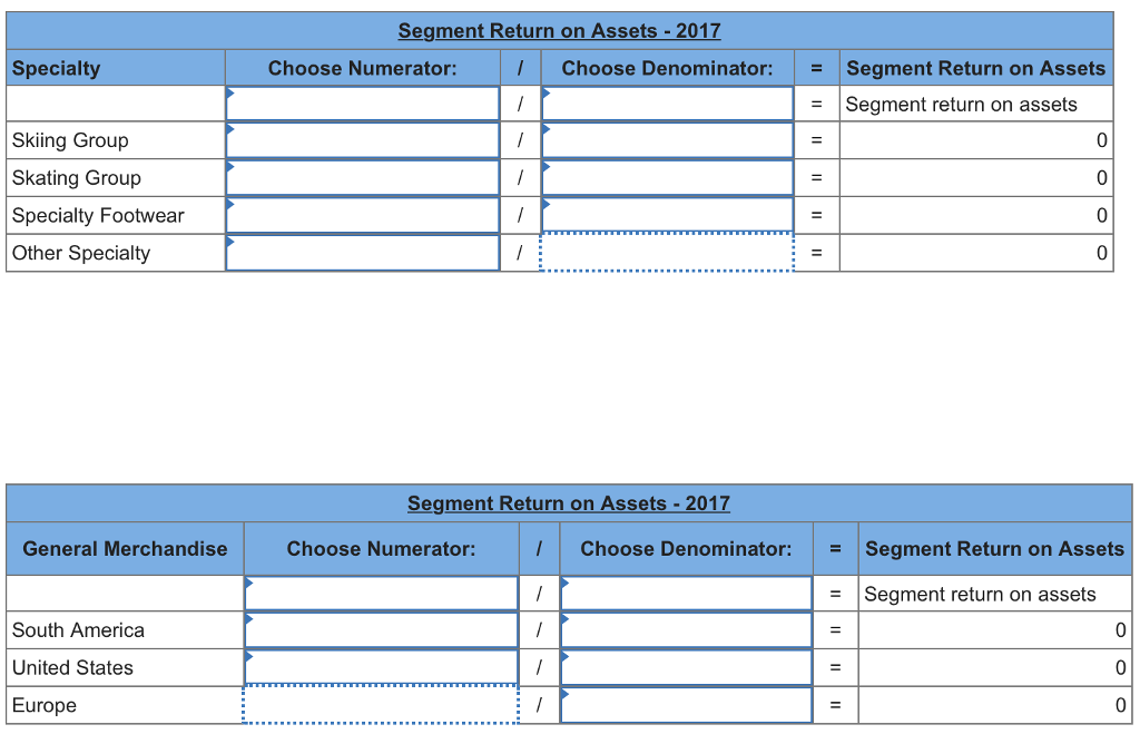 Solved Exercise 7-11 Computing and analyzing segment return | Chegg.com