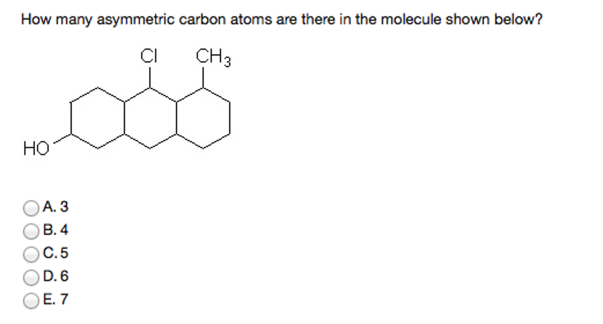 Solved How many asymmetric carbon atoms are there in the | Chegg.com