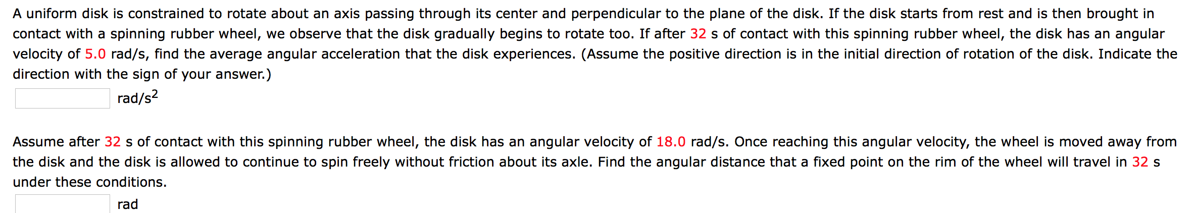 Solved A wheel that is free to spin without friction about | Chegg.com