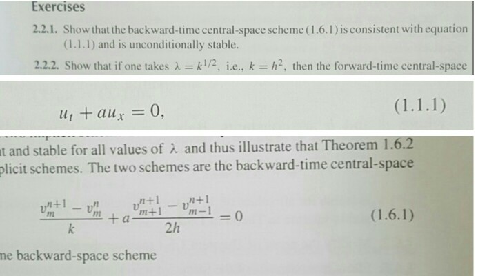 Solved Exercises 2.2.1. Show that the backward-time | Chegg.com