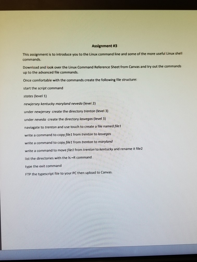 Solved Assignment 3 This Assignment Is To Introduce You To