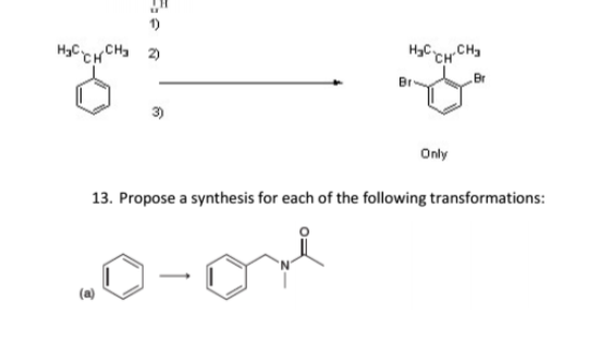 Solved Propose a synthesis for each of the following | Chegg.com