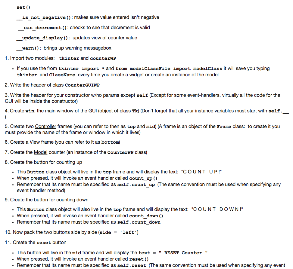 COUNT UP COUNT DOWN! RESET Counter Set Counter: | Chegg.com