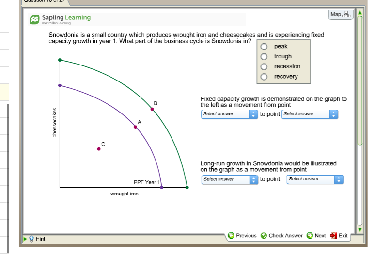 Solved: Map Sapling Learning Snowdonia Is A Small C Which ... | Chegg.com