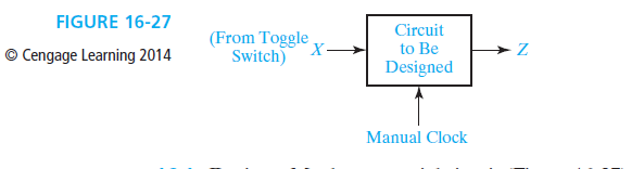 Design a Mealy sequential circuit (Figure 16-27) to | Chegg.com
