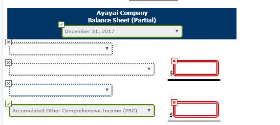 Solved Exercise 20-11 (Part Level Submission) Ayayai Company | Chegg.com