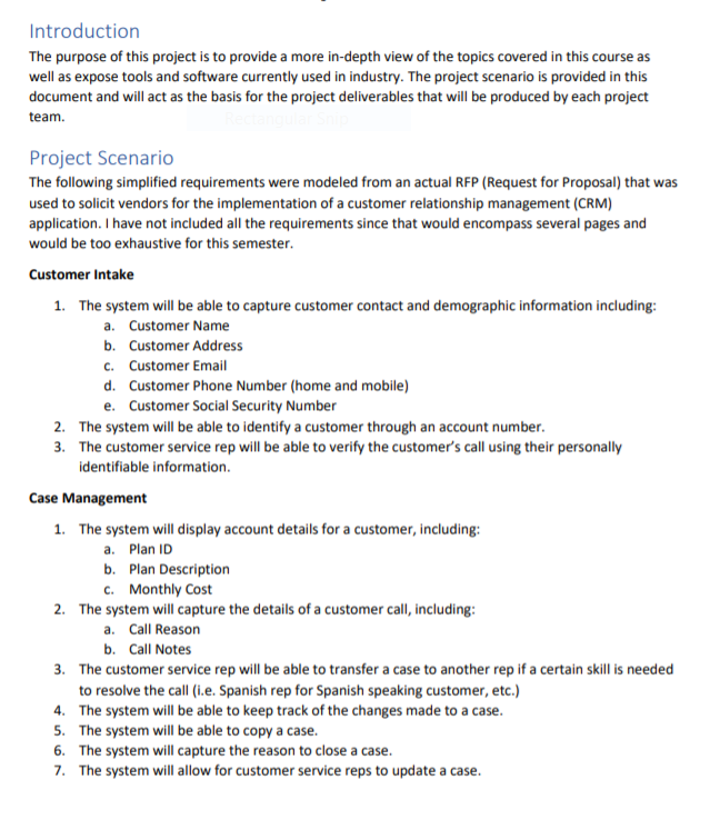 Solved There are many online tools for Requirements | Chegg.com