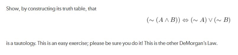 Solved Show, by constructing its truth table, that is a | Chegg.com