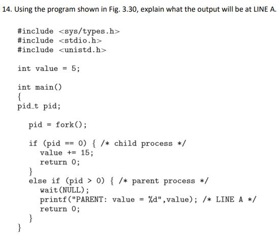 Solved 14. Using the program shown in Fig. 3.30, explain | Chegg.com