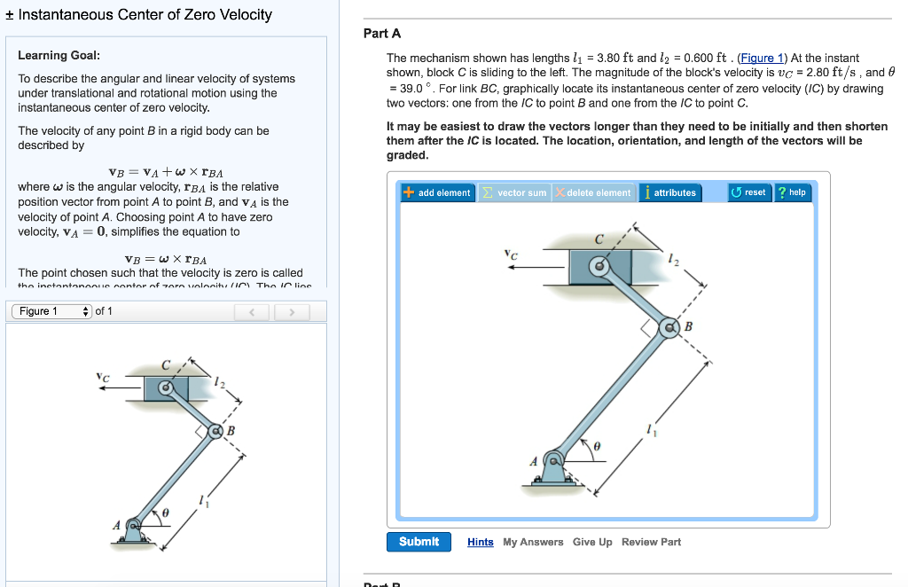 Solved To describe the angular and linear velocity of | Chegg.com